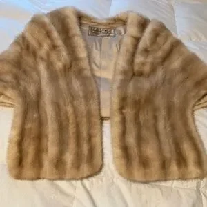 Adrian Thal | Jackets & Coats | Vintage Adrian Thal Mink Fur Coatcape ...